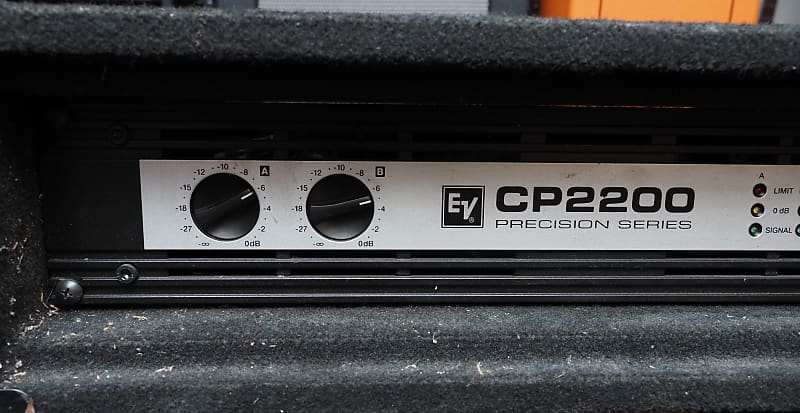 Electro-Voice CP2200 Power Amp W/Case (2 Available) 2 of 2 | Reverb