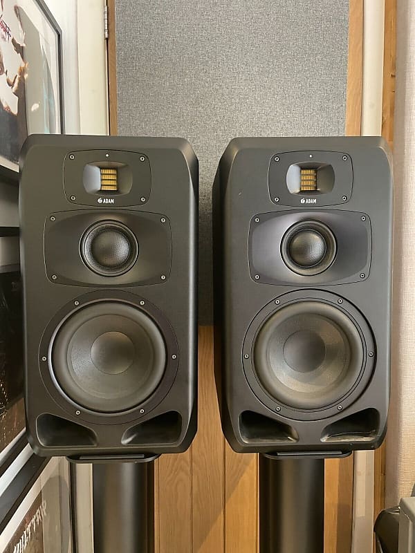 ADAM Audio S3V - Active Vertical 3-way Midfield Monitor with | Reverb