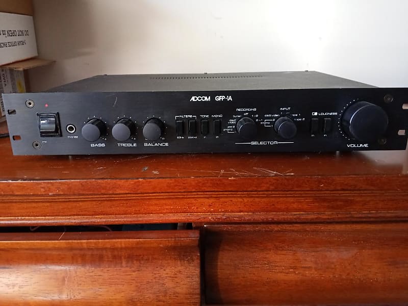 Adcom GFP 1a preamplifier in excellent condition - 1980's | Reverb