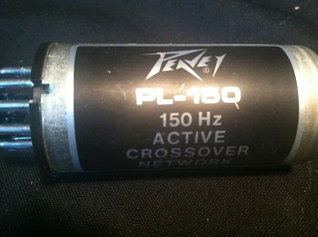 Peavey PL-150 150 Hz Active Crossover module 1980? Silver | Reverb
