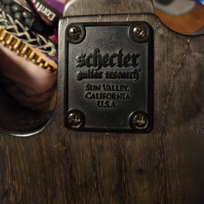 RARE! Schecter Model-T Apocalypse Diamond Series | Reverb