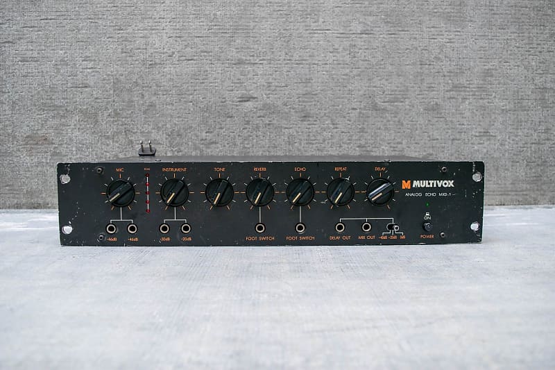 Used Multivox MXD-5 Analog Echo & Reverb | Reverb