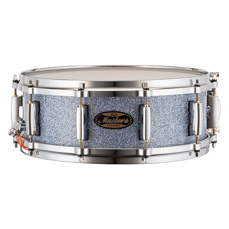 Pearl Masters Maple/Gum Snare Drum 14x5 Crystal Rain | Reverb