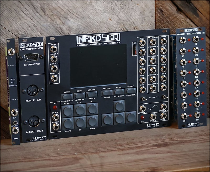 XOR Electronics Nerdseq Eurorack Tracker Sequencer w/ | Reverb