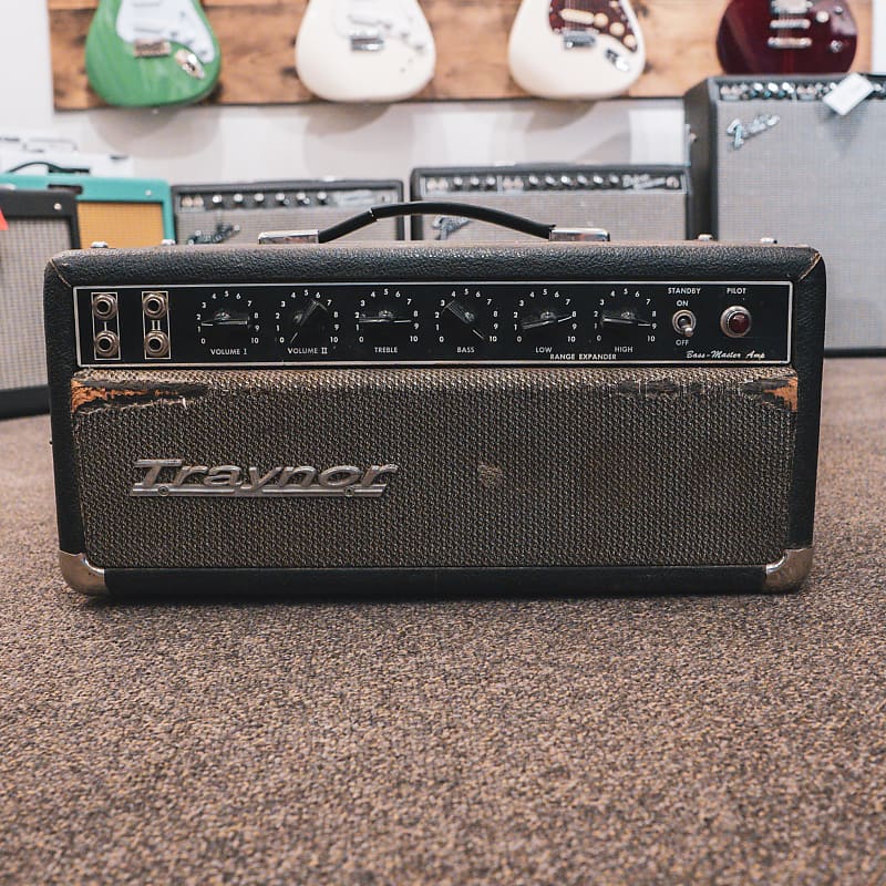 1960s Traynor YBA-1 BassMaster 40-Watt Guitar / Bass Amp Head | Reverb