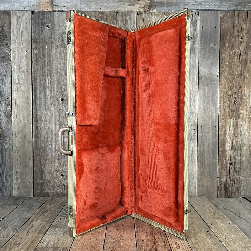 Fender Tweed case AVRI 1980s 1990s With Strap 1980s to 1990s | Reverb