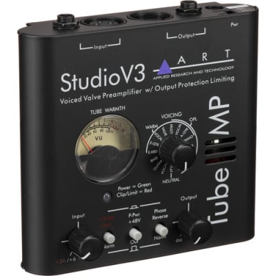 ART Tube MP Studio V3 Tube Microphone Preamp Bundle with Pro | Reverb