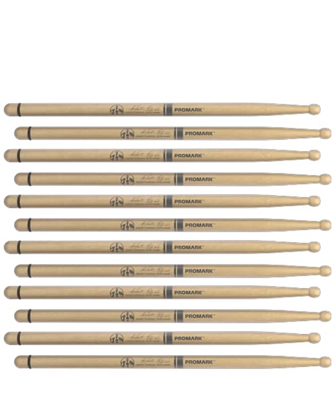 6 PACK ProMark TXDCBYOSW Signature BYOS, Hickory Tip Marching | Reverb