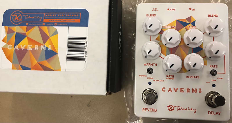 Keeley Electronics Caverns V2 Delay/Reverb - Brand New | Reverb