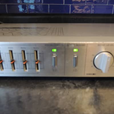 Vintage Silver Sony SEH-310 Equalizer | Reverb