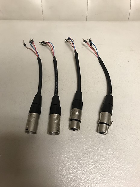 XLR Spade Connectors (Pigtails) | Reverb