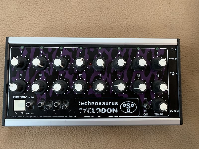 Technosaurus Cyclodon 1998-forward - Black Silver | Reverb