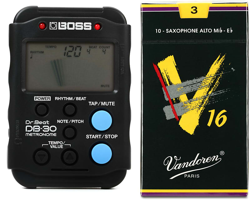 Boss DB-30 Dr. Beat Metronome Bundle with Vandoren SR703 - | Reverb