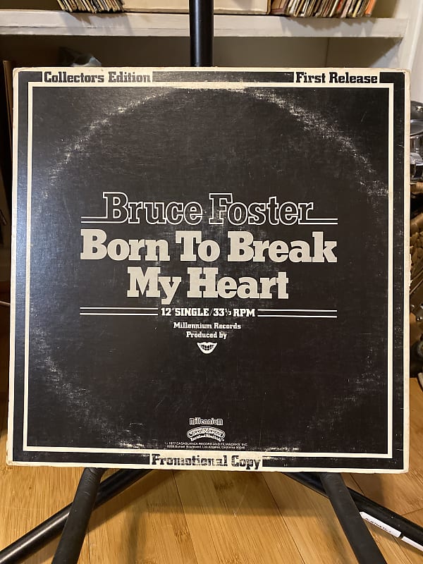 Bruce Foster, Born To Break My Heart Collectors Edition, | Reverb