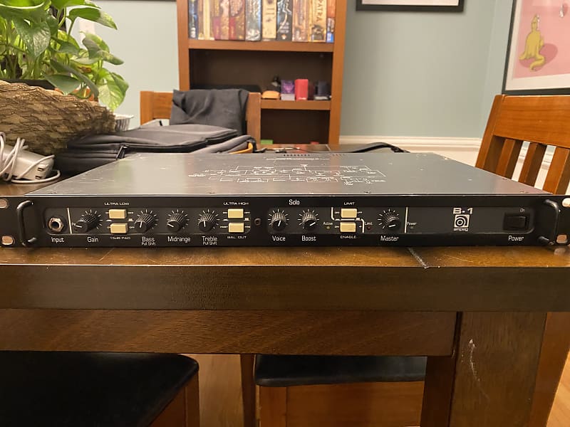 Ampeg B-1 Rack Mount Tube Amp Head 1990s (rare) | Reverb