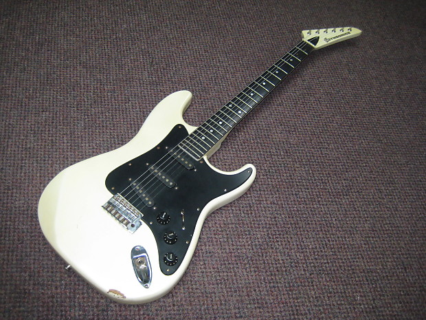 Synsonics Electric Guitar 1980-1990 White | Reverb
