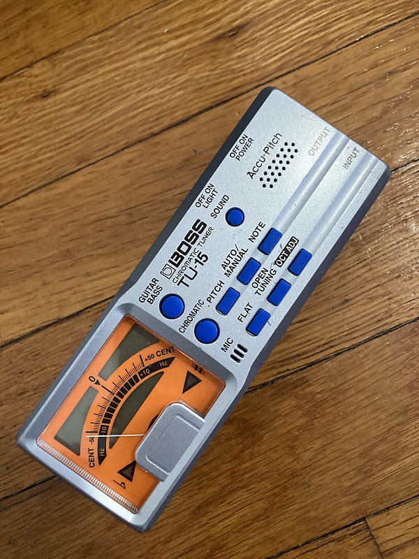 Boss TU-15 Chromatic tuner 2008 to 2015 | Reverb
