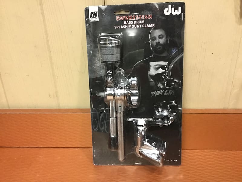 DW DWSM2141SM Bass drum splash mount w/ clamp | Reverb