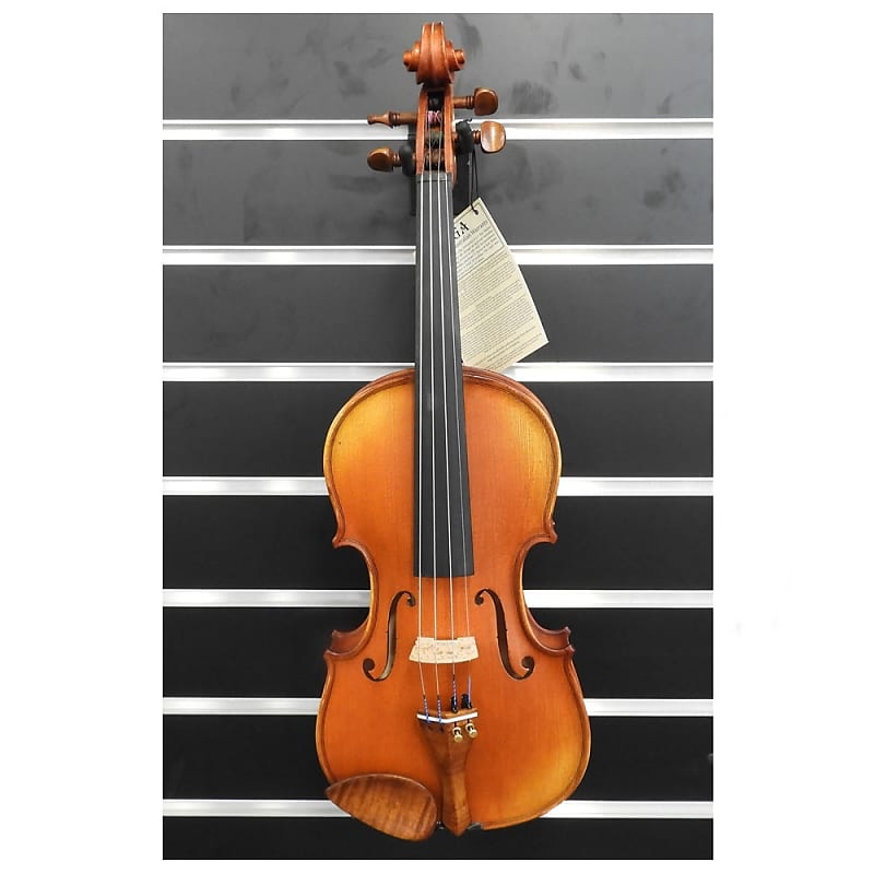 Gliga Violin 4/4 Gliga 1 Genova Outfit Set Up Aubert Bridge | Reverb