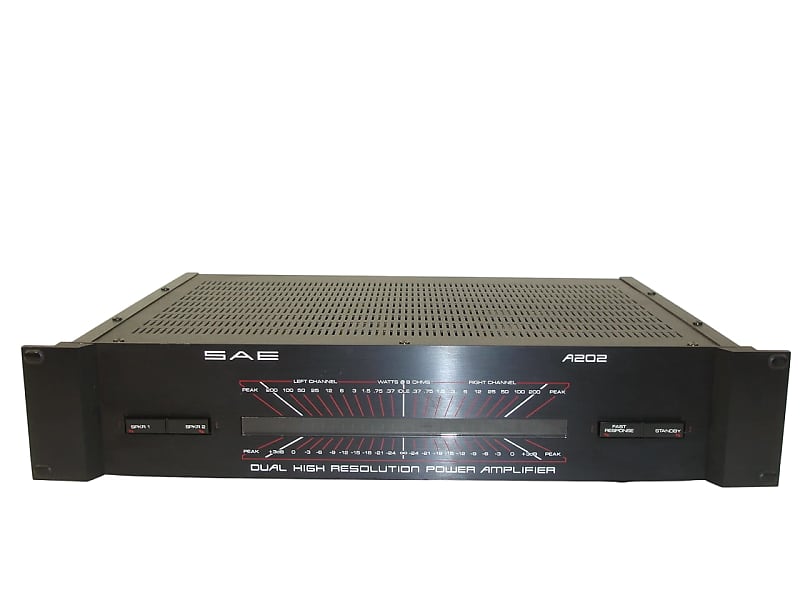 SAE A202 Dual High Resolution Power Amplifier | Reverb