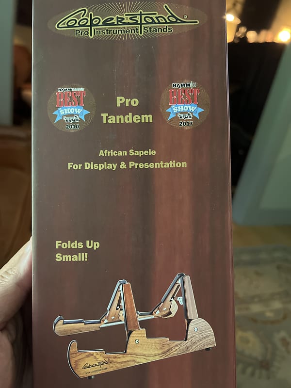 Cooperstand Pro-Tandem Double Guitar Stand 2022 | Reverb