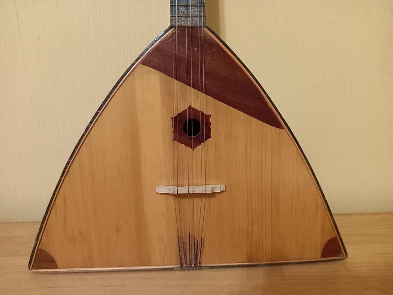 Balalayka 6 String USSR Soviet Folk Instrument Balalaika | Reverb