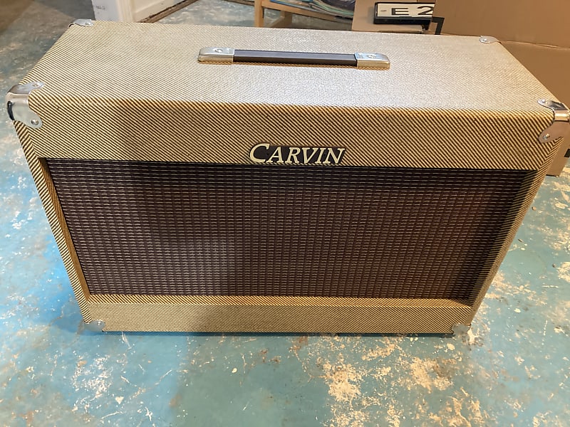 Empty Carvin 212E 2x12" Guitar Speaker Cabinet | Reverb