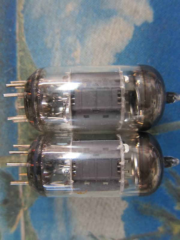 Pr Vintage Amperex 12AU7/ECC82 Preamp Driver Tubes, 1960s | Reverb