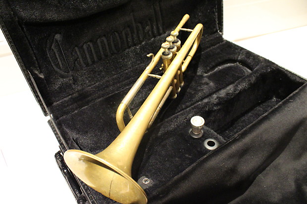 Cannonball 789RL Professional Bb Trumpet Raw Brass Finish w/ | Reverb