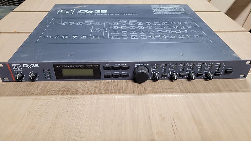 Electro-Voice DX38 4 way crossover late 2000 | Reverb