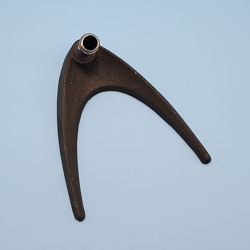 ☆Vintage Atlas Sound DS14 Cast Iron Microphone Desk Stand - | Reverb