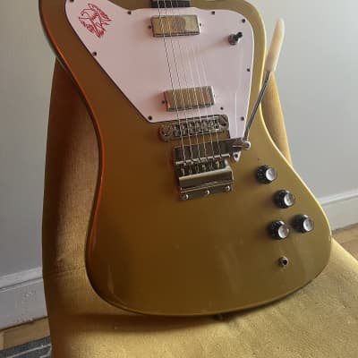 Burny Non Reverse Firebird 80s 90s - Golden Mist Poly with | Reverb