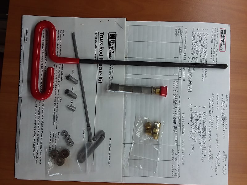 StewMac Gibson Truss Rod Recue Kit | Reverb