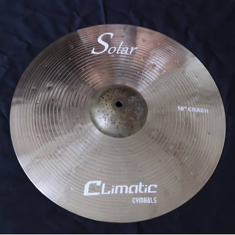 Climatic Solar 16" Crash Cymbal | Reverb