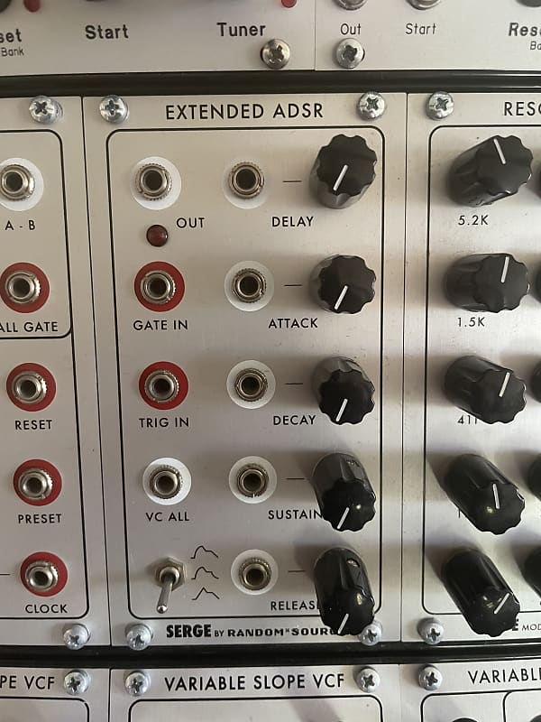 Random Source serge extended adsr | Reverb