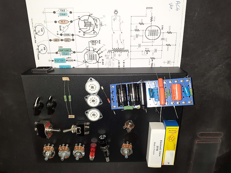 VOX AC4 KIT COMPLET POUR FABRICATION 2021 | Reverb