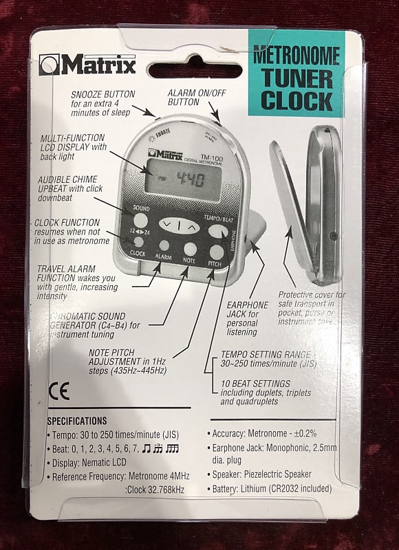 *Old/New Stock* Matrix TM-100 Fold-Up Metronome/Tone | Reverb