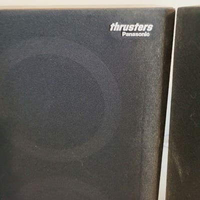 Vintage Panasonic Thrusters SB-180 Speaker System 2 Speakers | Reverb