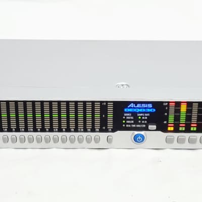 Alesis DEQ830 ADAT Analog Digital EQ Rack Mountable Equalizer | Reverb
