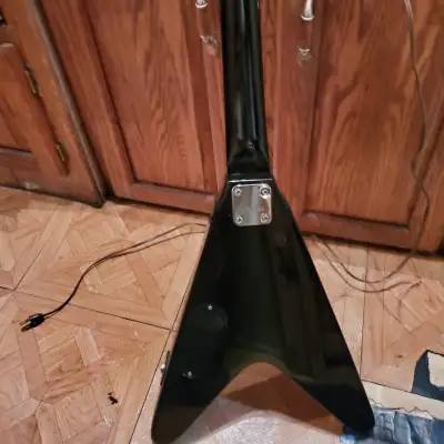 Epiphone Mini Flying V Black | Reverb