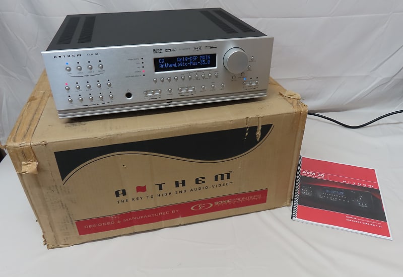 Anthem AVM 30 Preamplifier - Home Theater Processor - | Reverb