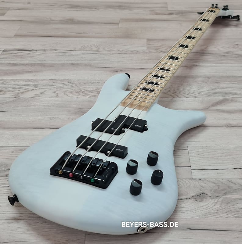 Spector Euro 4 LX MWHS Exklusiv, White Stain Matte, | Reverb Poland