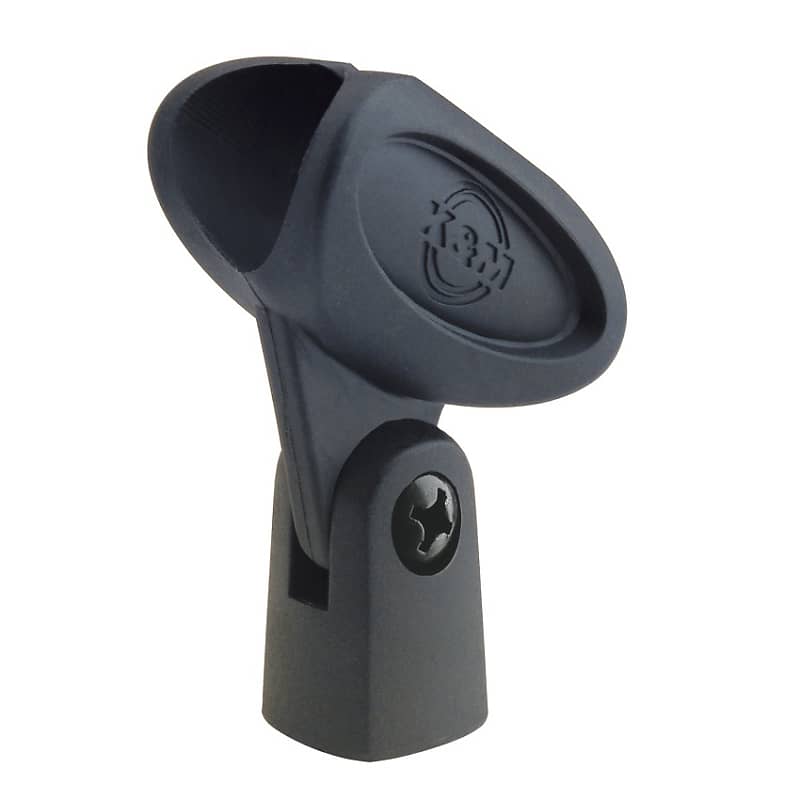 K&M 85035 Slip-In Tapered Elasic Rubber Microphone Clip 17 to | Reverb