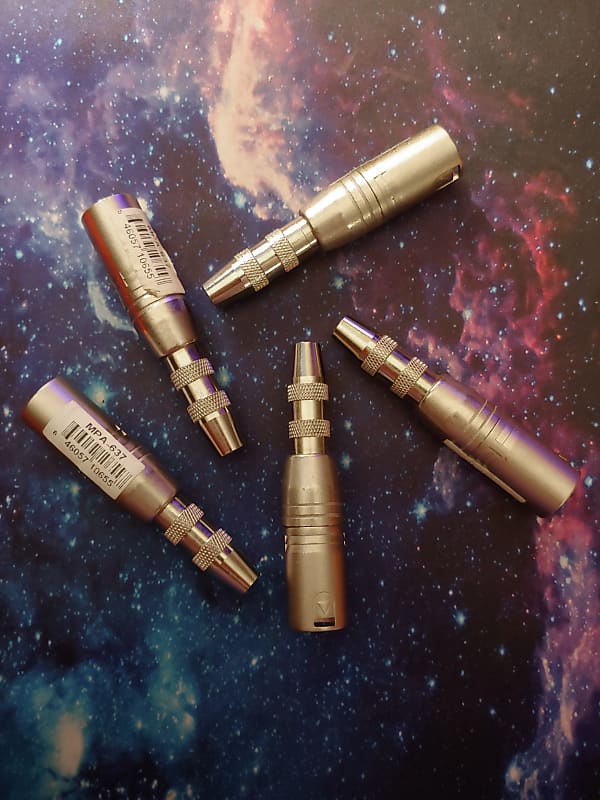 Male XLR - Female TS Adapters - Unbalanced | Reverb