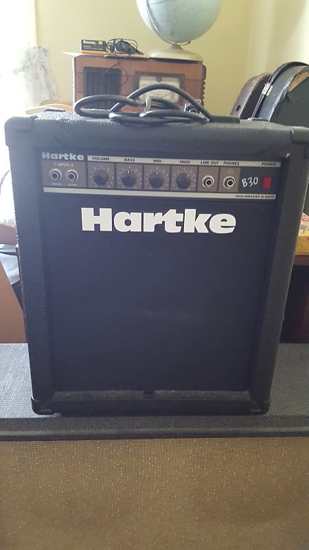 Hartke B30 Bass Amp 30 Watt Solid State 1x10" Bass Combo Amp | Reverb