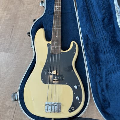 Burny LSB-48 SILVER LP Shape Bass Fernandes | Reverb