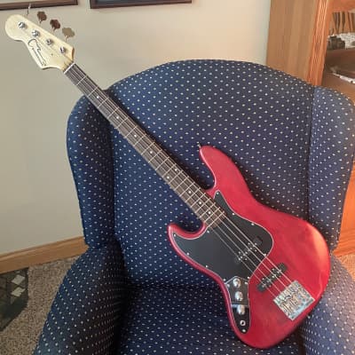 Left handed Jazz bass | Reverb