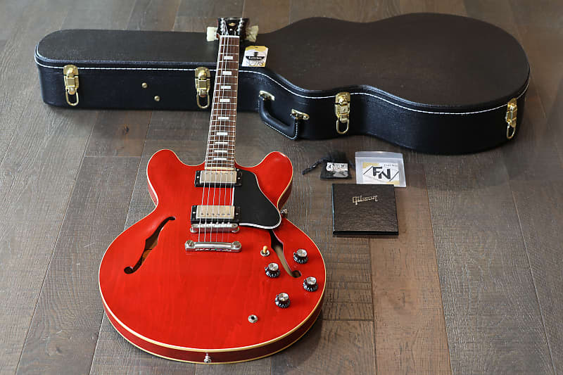 2017 Gibson Custom Shop 1963 ES-335 Block Reissue Semi-Hollow | Reverb