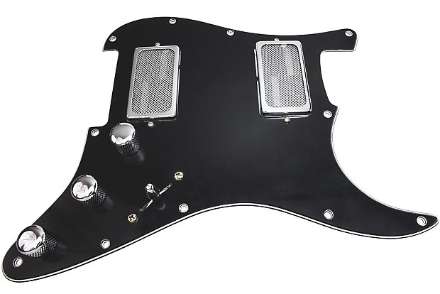 Lace Alumitone GRILLER Humbucker Loaded HH Stratocaster | Reverb