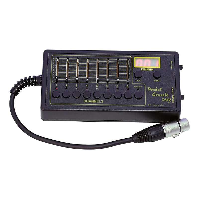 Basic Pocket Console DMX Dimmer Tester Lighting Portable | Reverb